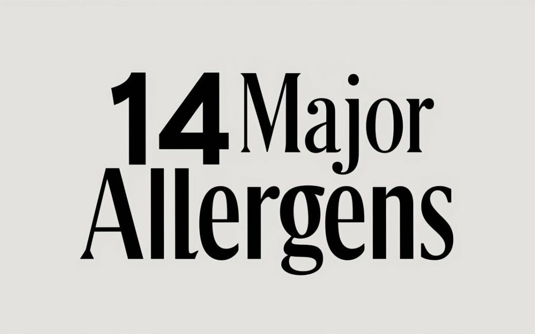 The 14 Major Food Allergens – Check My Body Health Canada